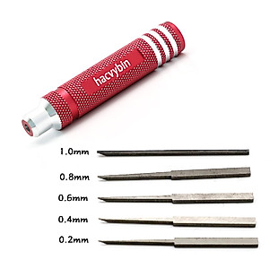Prime Model Scriber Model kit Resin Carved Scribe Tool line Hobby Cutting Tool Chisel 5 Blades for RC Car/Drone Repair