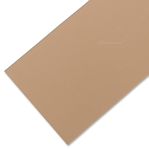 EZSMITH G10 - Knife Handle Spacer Material - (3 x 12 x .060 Inches) - Coyote Brown