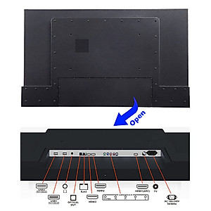SYLVOX Outdoor TV, 55 inch Waterproof 4K Smart TV, Outdoor Television Support Bluetooth WiFi for Partial Sunshine Areas(Deck Series)