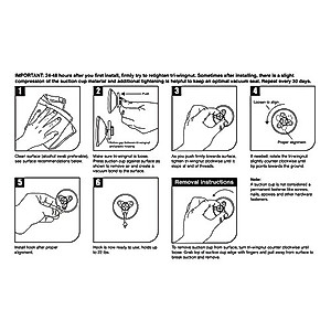 Shells Version 2 White 22LB Powerful Heavy Duty Vacuum Suction Cups Hooks Hangers Ideal For Home, Work And Travel-- 4 Pack