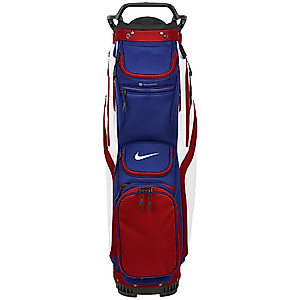 Men's Nike Performance Cart Bag '23 - Gym Red/Deep Royal Blue/Metallic Silver