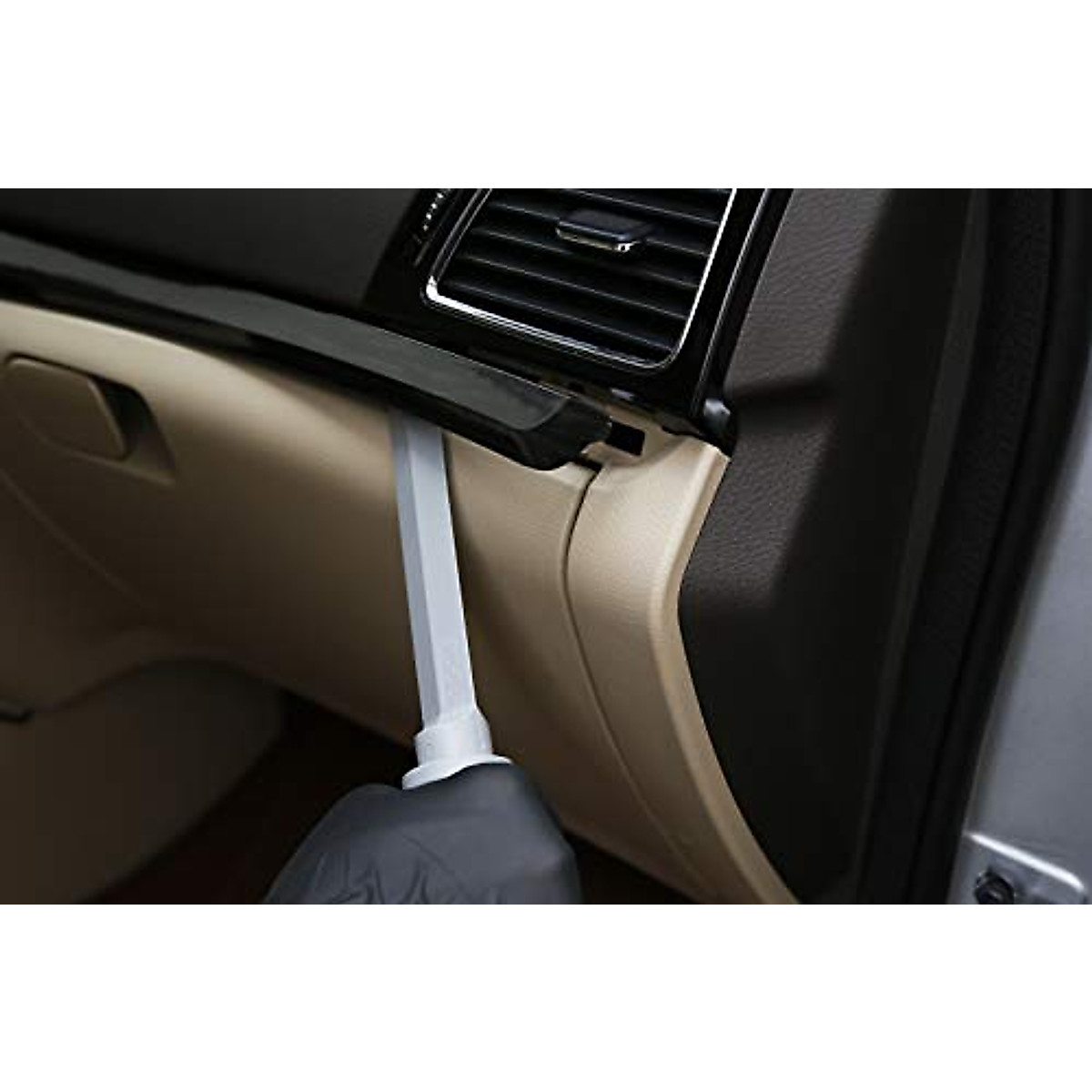 SGCB Non-Marring Plastic Chisel Scraper Set Of 4, High Hardness PA44 Nylon Decal Wheel Weight Remover Damage Free Easy Grip Impact Chemical Resistant Scraper Tool Kit For Gasket Decals Emblem Moldings