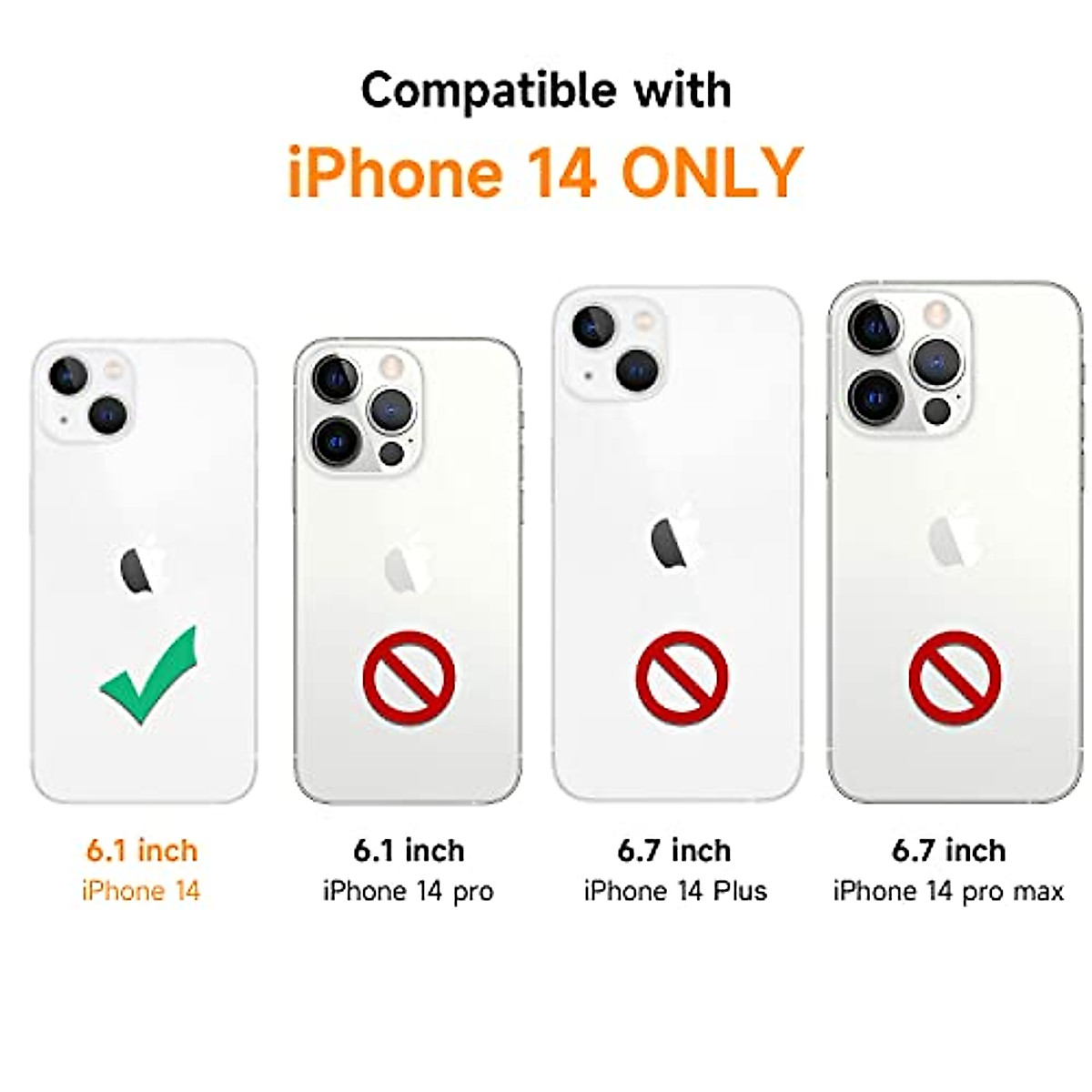 YESPURE for iPhone 14 Crossbody Case,iPhone 14 Case with Adjustable Lanyard Neck Cord Clear Soft Slim Thin TPU Anti-Scratch Not Yellowing Shockproof Protective Phone Cover 6.1 inch 2022 - Beige