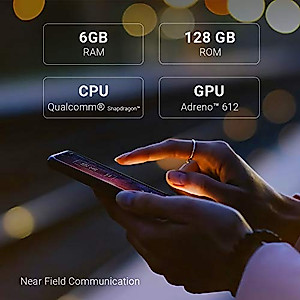 TCL 10 Pro Unlocked Android Smartphone with 6.47" AMOLED FHD + Display, 64MP Quad Rear Camera System, 128GB+6GB RAM, 4500mAh Fast Charging Battery