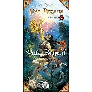 Res Arcana Perlae Imperii Board Game EXPANSION - Unleash the Power of Pearls! Fantasy Adventure, Strategy Game for Kids & Adults, Ages 14+, 2-5 Players, 30-60 Min Playtime, Made by Sand Castle Games