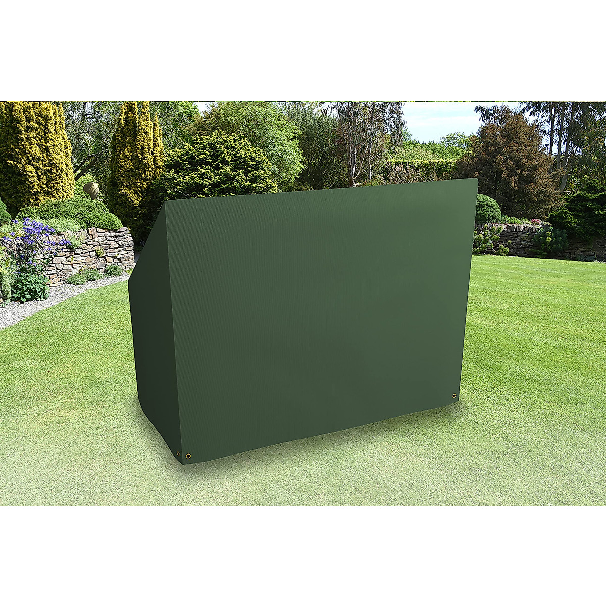 Bosmere Weatherproof Swing Seat Cover, 96" x 57" x 67", Green