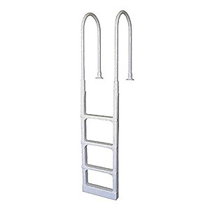 Main Access 200300 ProSeries Above Ground Pool Step Ladder, White