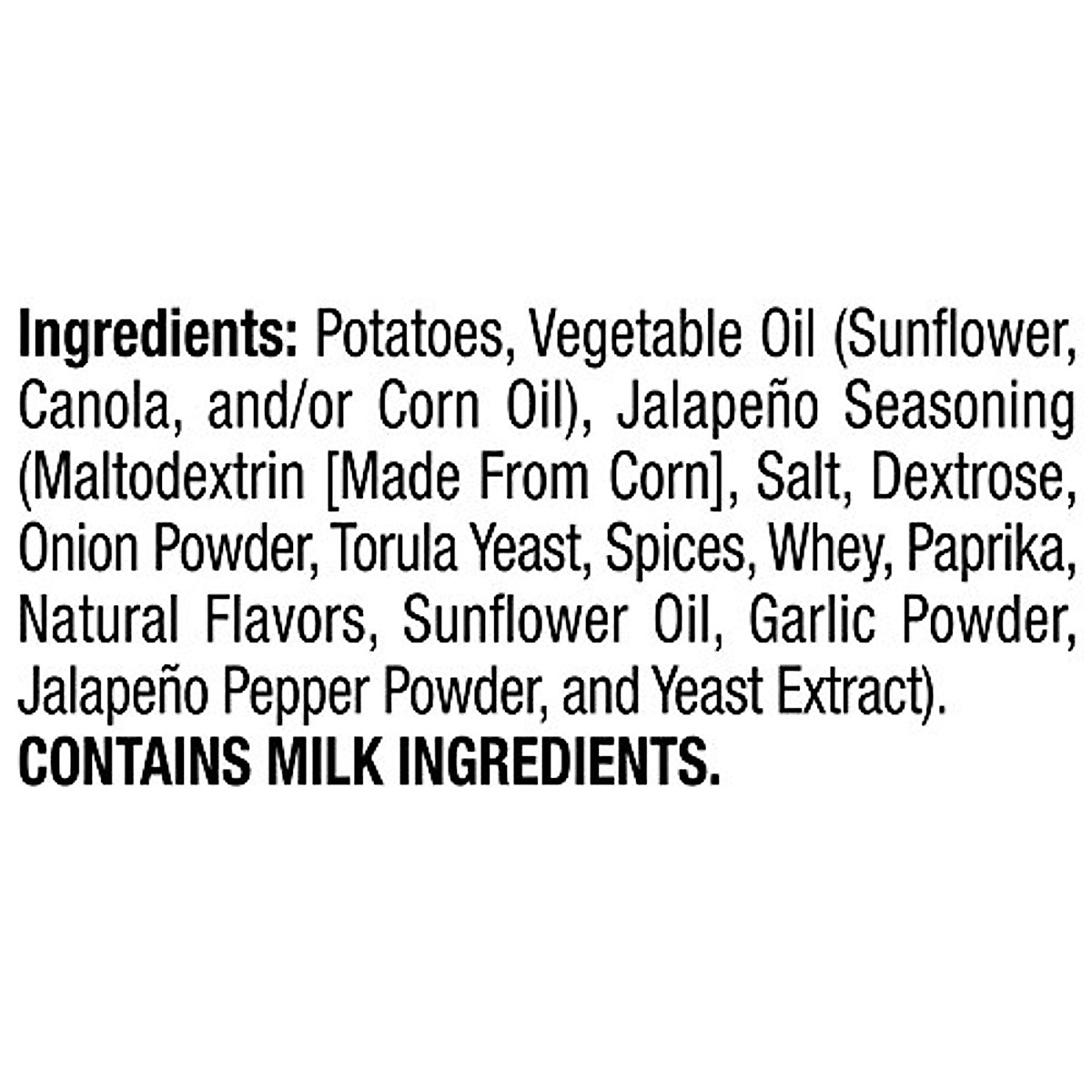 Lay's Kettle Cooked Potato Chips, Jalapeno, 0.85 Ounce (Pack of 40)