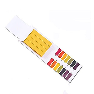 generic 80 Strips Professional 1-14 Ph Litmus Paper Ph Tester Papers Ph Meters Indicator Paper Water Cosmetics Soil Acidity Test Strips Durability