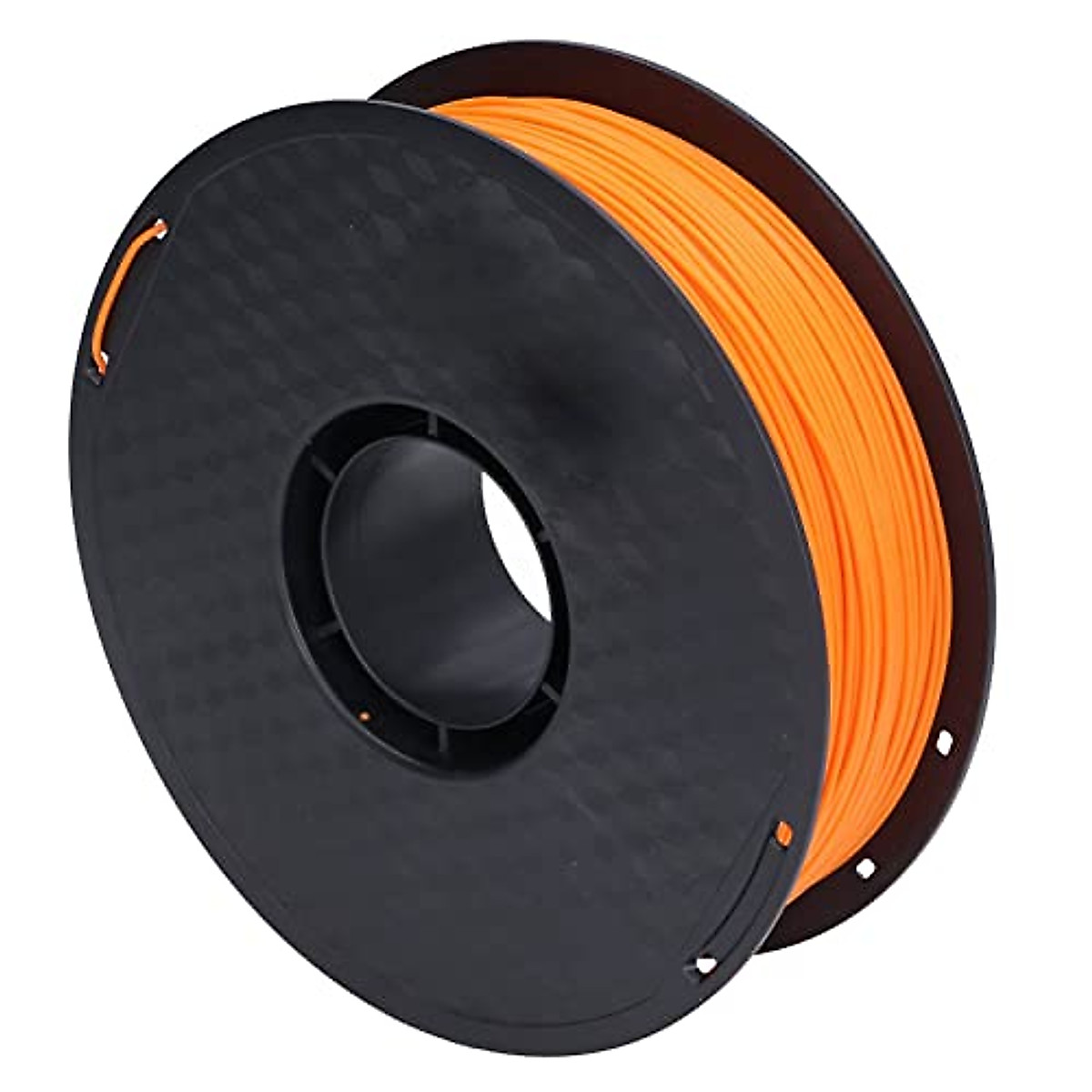 PLA Filaments, High Purity Filament Printing Materials Good Tensile Strength Plastic for Printing(Orange)