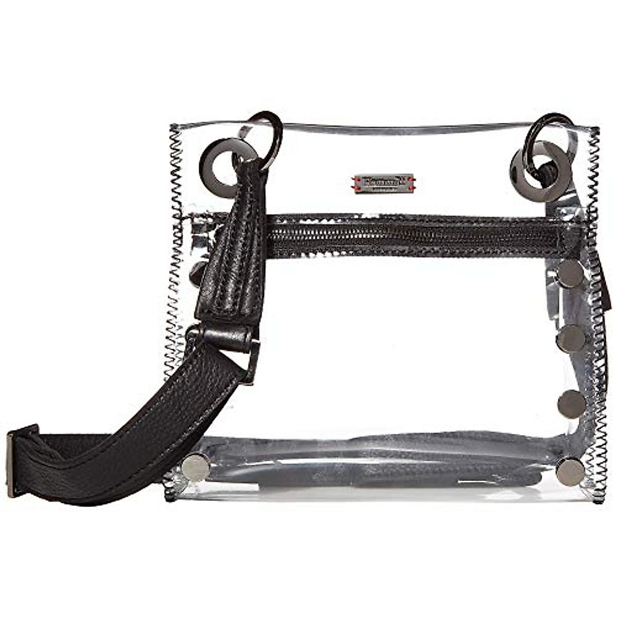 Hammitt Tony Small Clear Clear Black/Gunmetal One Size