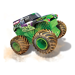 Monster Jam, Official Grave Digger Rev ‘N Roar Monster Truck, 1:43 Scale