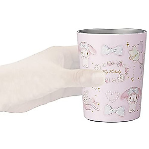 Skater STCV1-A My Melody Happiness Girl Sanrio Insulated Coffee Stainless Steel Tumbler, 8.5 fl oz (240 ml),
