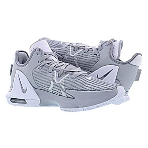 Nike Lebron Witness VI Tb Mens Shoes Size 12, Color: Wolf Grey/White-Wolf Grey