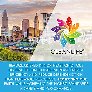 CLEANLIFE LED Vapor Tight Light Fixture 4ft, LED Wet Location Light, 4' Waterproof LED Shop Light Fixture Long, for Outdoor Cold Storage, Walk Ins, Garage, Freezer Light, Surface Mount, Instant On