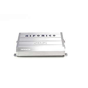 Hifonics ZEUS ZRX1216.1D Amplifier – 1200 Watt, Super Class D, Mono, Auto On, Nickel Plated, Remote Control, Aluminum Heat Sink