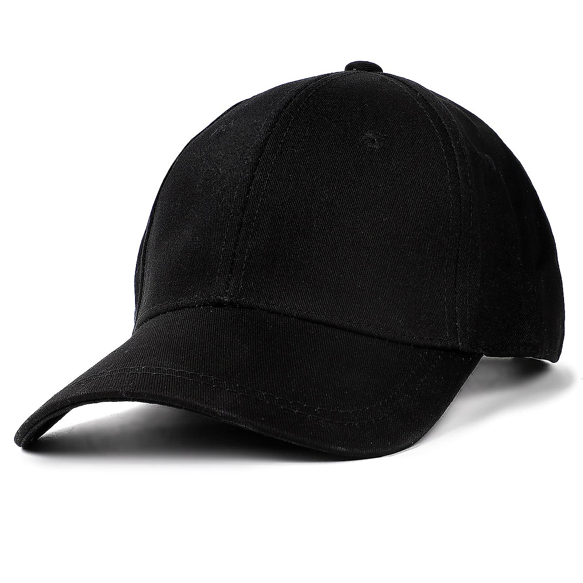Womens Satin Lined Baseball Cap Exclusive Sport Strapback Hat for Men Unisex Versatile Vintage Dad Hat Black