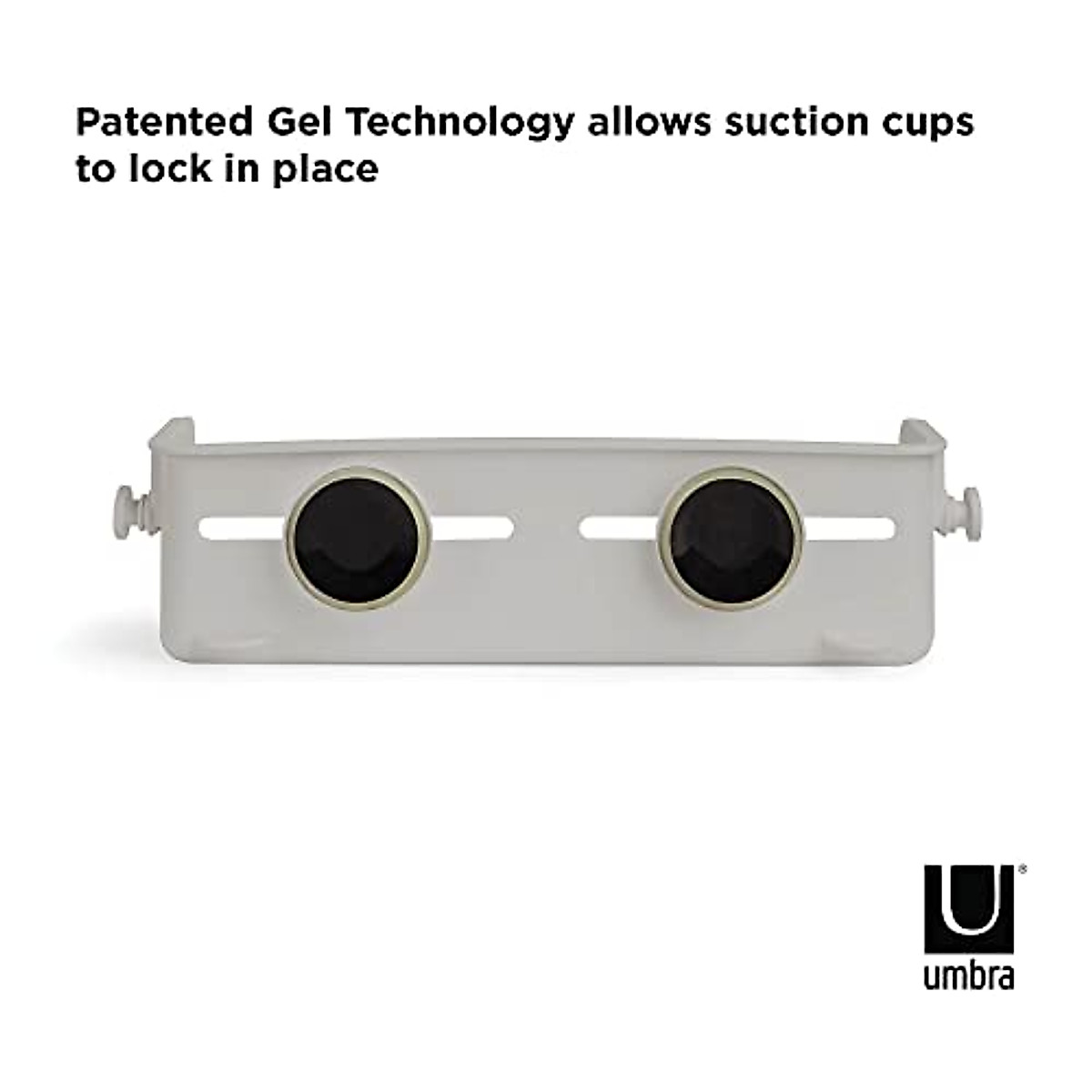 Umbra Flex Gel-Lock Bin, Grey