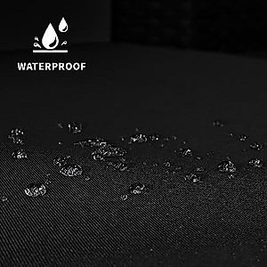 BULEXYARD Black Patio PE Wicker Lounge Chaise Chair Sets of 2 Conversation Rattan Outdoor Furniture Heavy Duty Deep Seating Recliner Handwoven (Black Lounge Chaise x2)