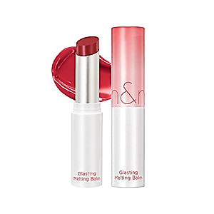 rom&nd Glasting Melting Balm 3.5g, 04 HIPPIE BERRY, Glossy, Pump Lips, Moisture, Translucent, Water Bomb, High Pigmented, Vegan,No Items:1