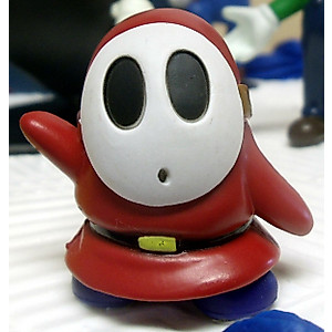 Mario Brothers Birthday Party 22 Piece Mario Birthday Cake Topper Featuring Mario, Luigi, Bullet, Toad, Mushroom, Goomba, Koopa, Shy, Bomb, Lakitu Spiny, Mario Coins, Large Bomb, and 6 Mario 1"