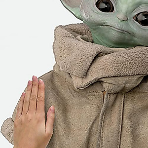 RoomMates RMK4456GM The Mandalorian: Baby Yoda Grogu | The Child Giant Peel and Stick Wall Decals, Green, Tan, Giant Wall Decal