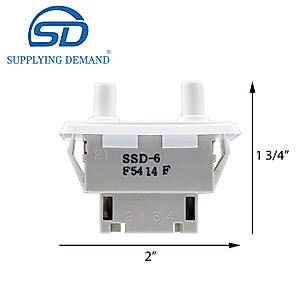 Supplying Demand DA34-00006C DA34-00048A Refrigerator Door Switch Replacement