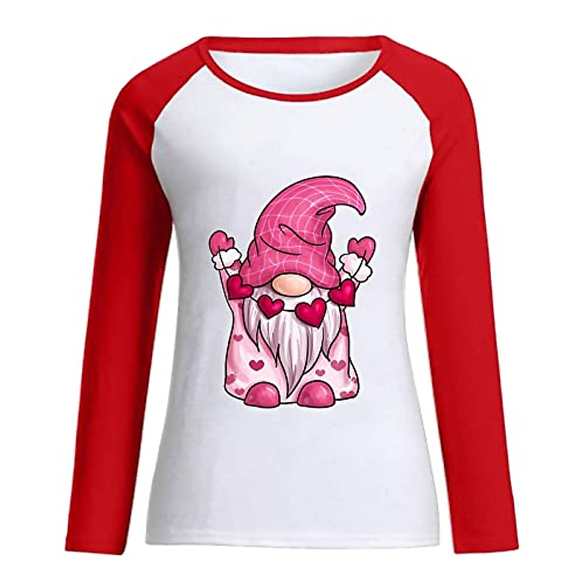 Women Valentines Day Shirt New Years Eve Outfits Women Stocking Stuffers for Teens Teacher White