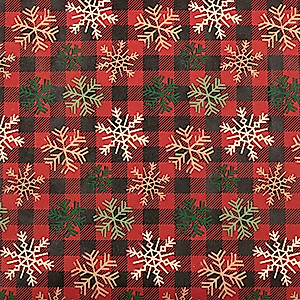 JAM Paper Assorted Gift Wrap - Christmas Kraft Wrapping Paper - 125 Sq Ft Total - Kraft Christmas Set - 5 Rolls/Pack