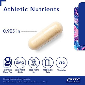Pure Encapsulations Athletic Nutrients | Multivitamin/Mineral Complex for Exercise and Training* | 180 Capsules