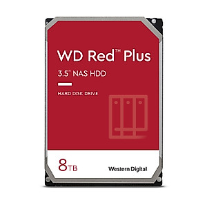 WD Red 8TB NAS Internal Hard Drive - 5400 RPM Class, SATA 6 Gb/s, 256 MB Cache, CMR, 3.5" - WD80EFAX