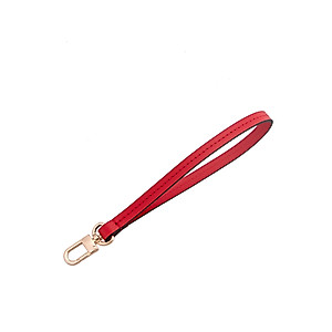 Hands-Free Wristlet Replacement Strap for Pochette Wallet and Clutch (red)
