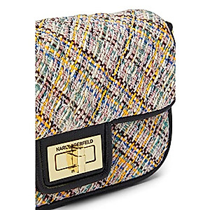 Karl Lagerfeld Paris Agyness Shoulder Yellow Multi One Size