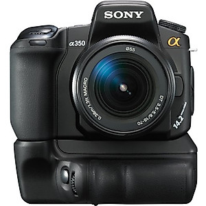 Sony Alpha DSLRA350X 14.2MP Digital SLR Camera with Super SteadyShot Image Stabilization with DT 18-70mm f/3.5-5.6 & DT 55-200mm f/4-5.6 Zoom Lenses