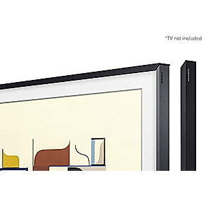 Samsung QN65LS03TA 65" The Frame 4K Ultra High Definition Smart QLED TV with a Samsung VG-SCFT65BL 65" Black Customization Bezel For The Frame TV (2020)