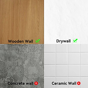 152Pcs Picture Hanging Kit, Picture Hangers 10lb, 20lb, 30lb, 50lb, 100lb Hooks with Nails, Heavy Duty Photo Frame for Pictures, Painting ,Mirror, Wall Art Mounting on Drywall, Wooden Wall