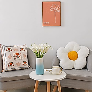 Mandy's 20pcs White Flowers Artificial Calla Lily Silk Flowers 13.4" for Easter Day Home Kitchen & Wedding