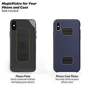 SCOSCHE MPQ2OH-XTSP MagicMount Magnetic Phone Mount Charger for Mobile Devices