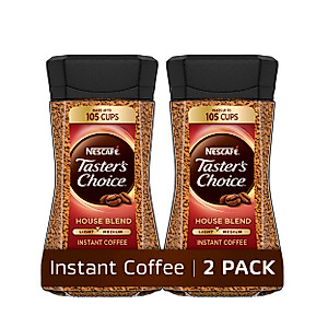 Nescafe Taster's Choice House Blend Instant Coffee, 7 Ounce (Pack of 2)