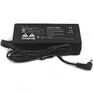 CA-570 AC Adapter Charger Compatible Canon FS21 FS22 FS200 FS300 HF10 HF11 HF20 HF100 HF200 HF M31 HF S10 HG20 HG21 HG30 HR10 HV10 HV20 HV30 HV40 XA10 ZR80 ZR85 ZR90 ZR100 ZR200