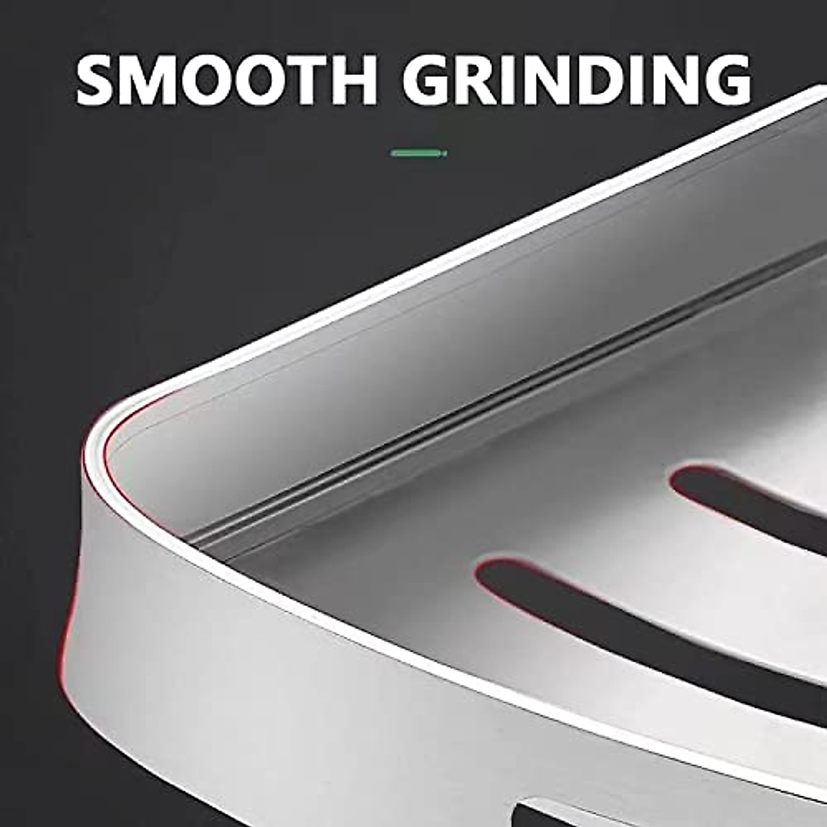 Shower Organizer Shower Shelves Adhesive Shower Caddy, No Drilling Shampoo Holder Storage Rack With Hooks Rustproof Bathroom Shower Shelf, Black