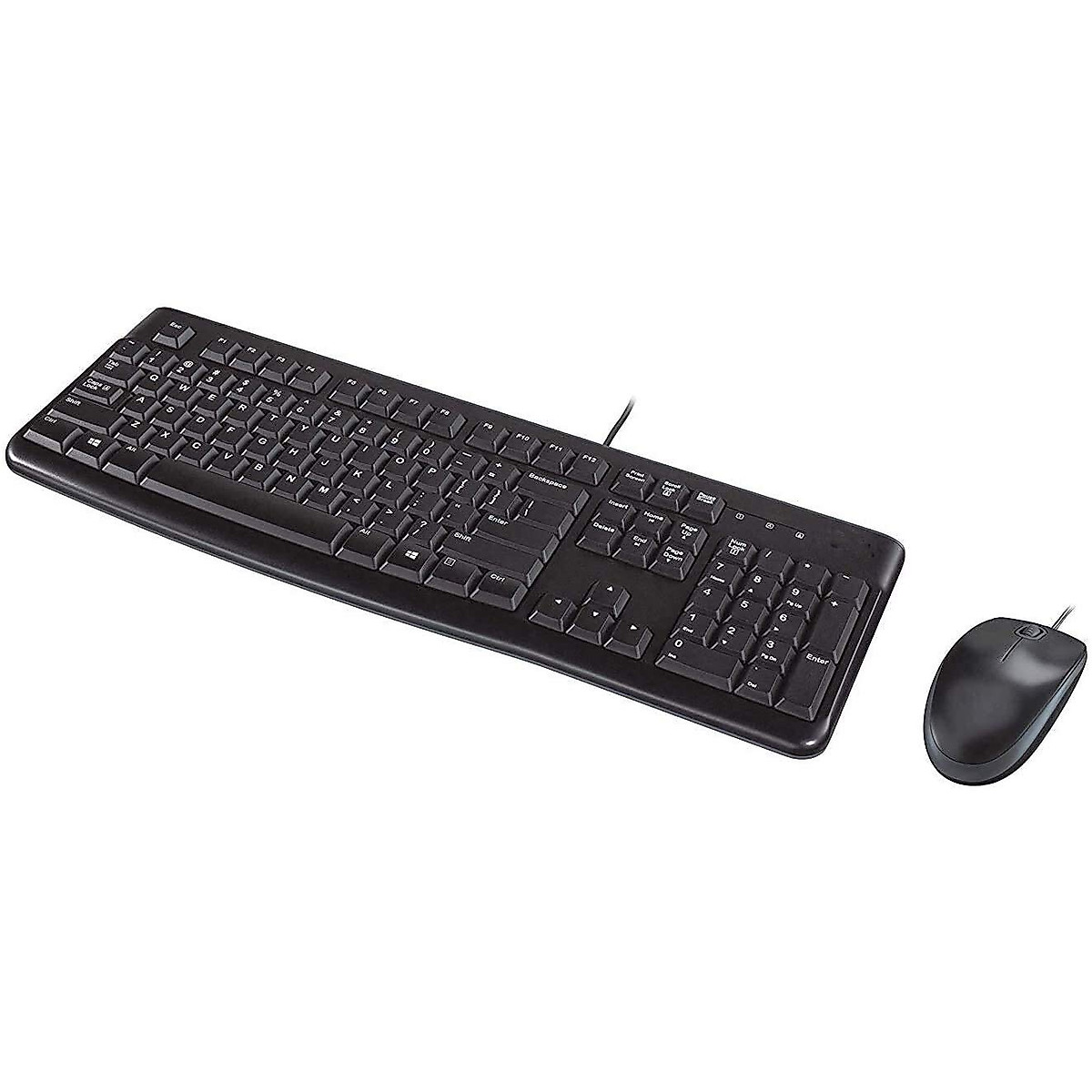 HJJWL Gaming Keyboard and Mouse, Wired Keyboard and Mouse Combo Mini Multimedia Keyboard Mouse Set for Laptop PC TV