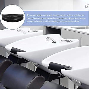 Shampoo Bowl Neck Rest,Shampoo Bowl Neck Cushion,Shampoo Bowl Neck Cushion, Soft Gel Neck Rest Pillow for Salon Hair Wash Sink Basin Accessories