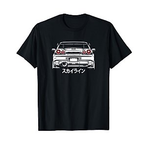 Vintage Legendary Skyline JDM Gt r 34 T-Shirt