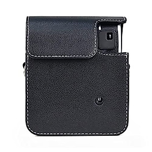 Fujifilm Instax Mini 40 Instant Camera Black + Fujifilm Instax Mini Twin Pack Instant Film (20 Sheets) + Case