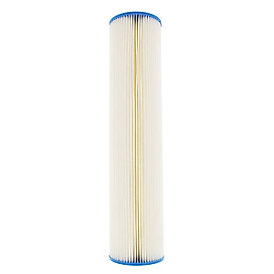 Tier1 20 Micron 20 Inch x 4.5 Inch | Pleated Cellulose Whole House Sediment Water Filter Replacement Cartridge | Compatible with Pentek S1-20BB, 155305-43, W20CLHD20, Home Water Filter