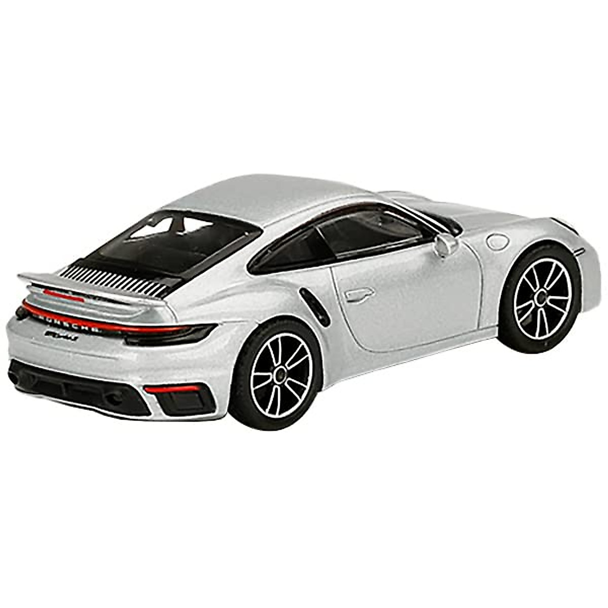 Truescale Miniatures 911 Turbo S GT Silver Metallic Edition to 4200 Pieces Worldwide 1/64 Diecast Model Car by True Scale MGT00354