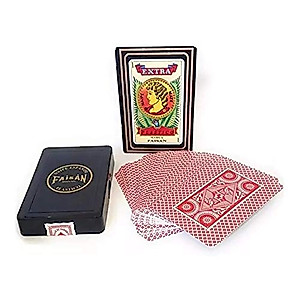Faisan Baraja Naipe Espanola 100% Plastico Spanish Playing Cards 1 Deck 40 Cards