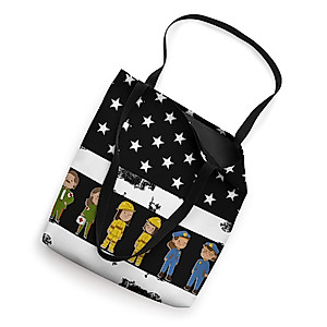 Emt Paramedic Ambulance Police - Firefighter First Responder Tote Bag