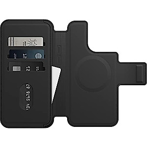 OtterBox Detachable Folio Wallet (Case Sold Separately) for MagSafe - IPhone 14 Pro Max (ONLY) - SHADOW (Black)